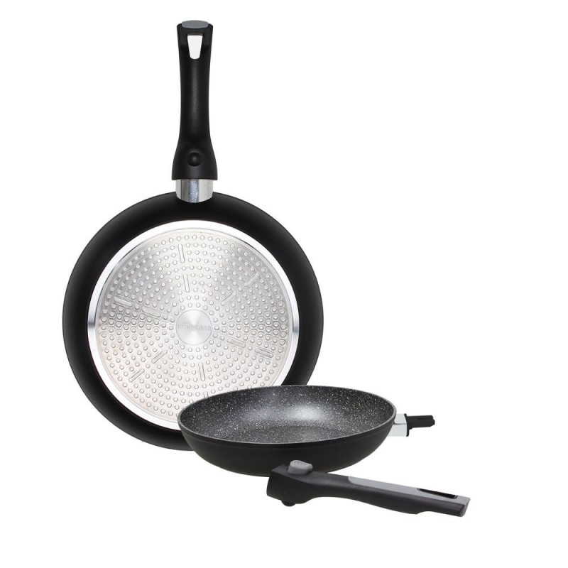 Set 2 Padelle Dimensioni 24 e 28 cm Space