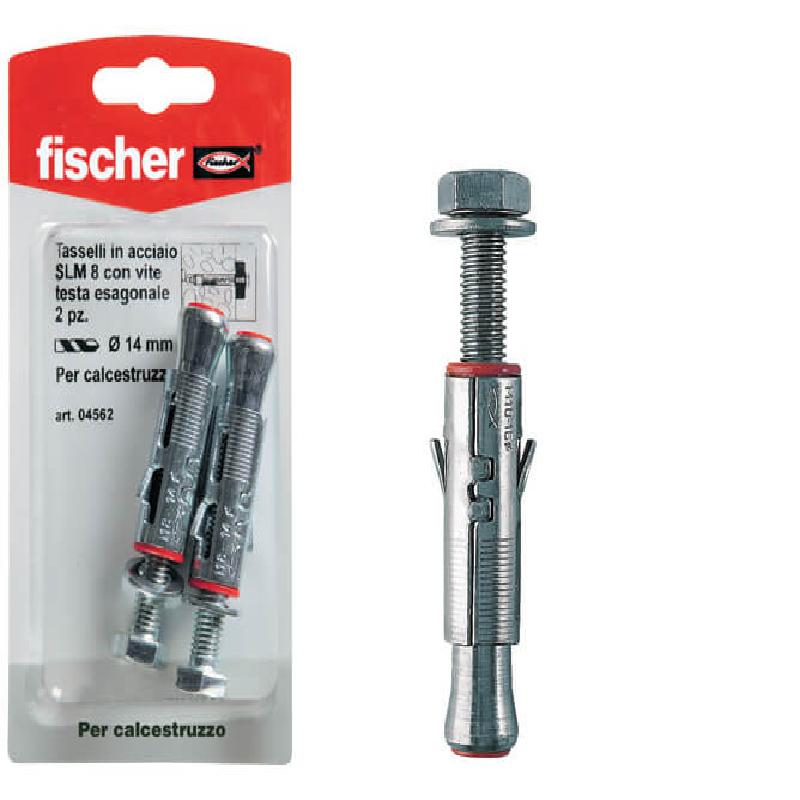 TASSELLI ACCIAIO SLM 10 CON VITE FOTO 16 MM.